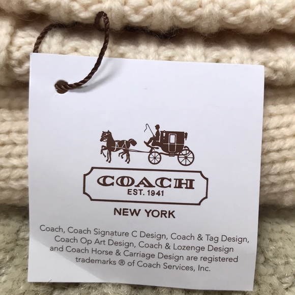 Coach | Other | Coach Infinity Scarf Hat Set | Poshmark